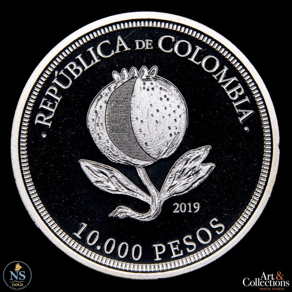 Colombia 10.000 Pesos Proof 2019 KM#303-Moneda Conmemorativa ...
